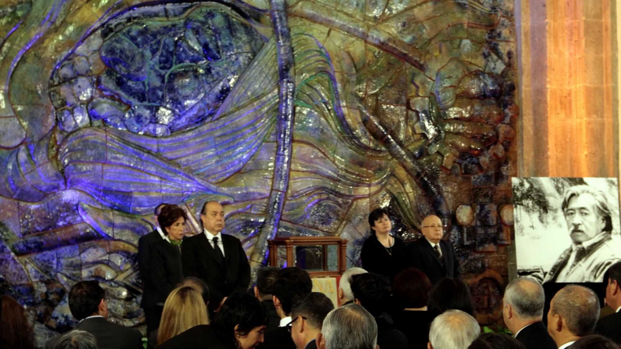 Instituciones rinden homenaje al pintor mexicano Luis Nishizawa