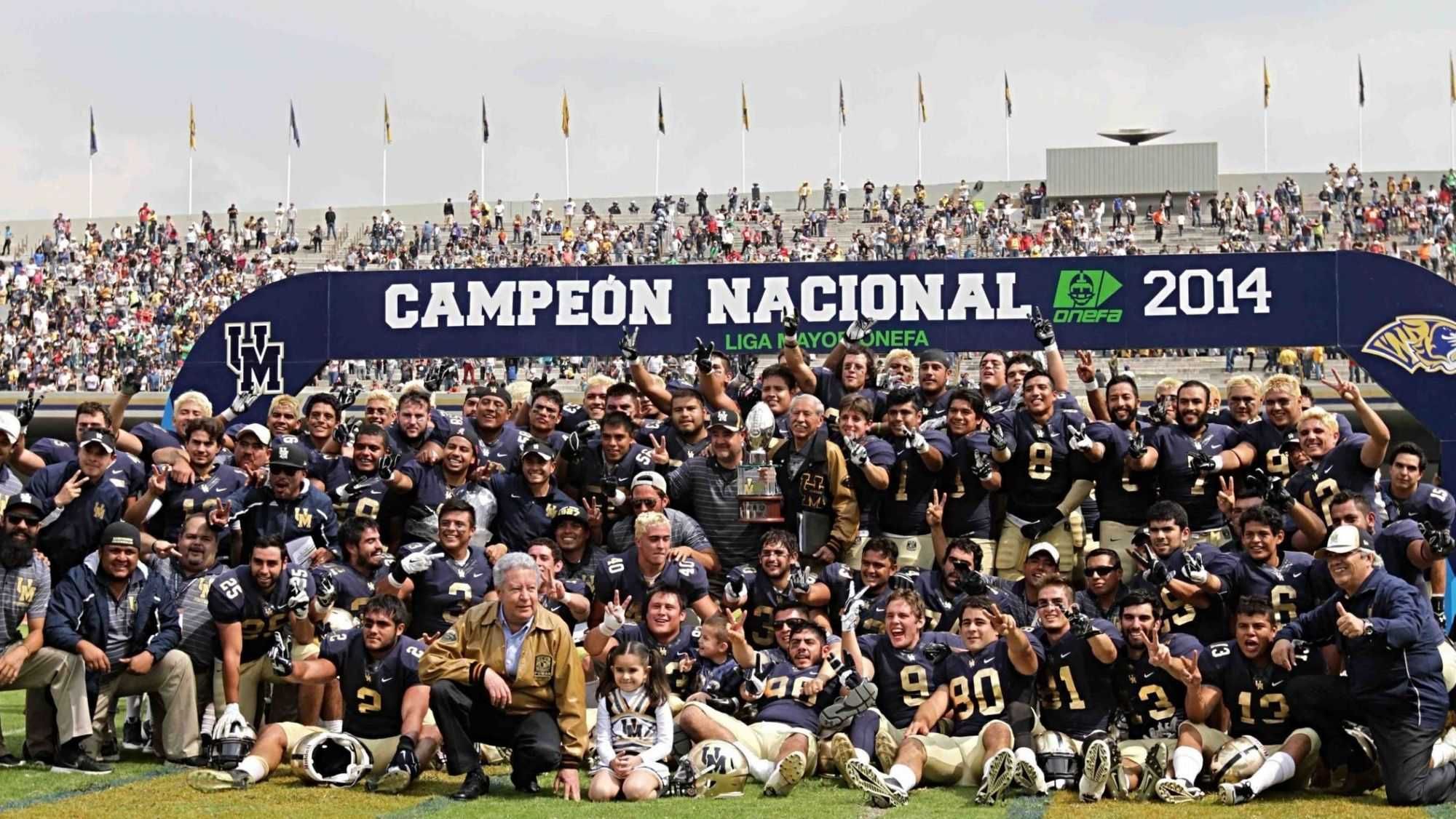 Pumas CU conquista el bicampeonato de la ONEFA tras vencer a Tigr...