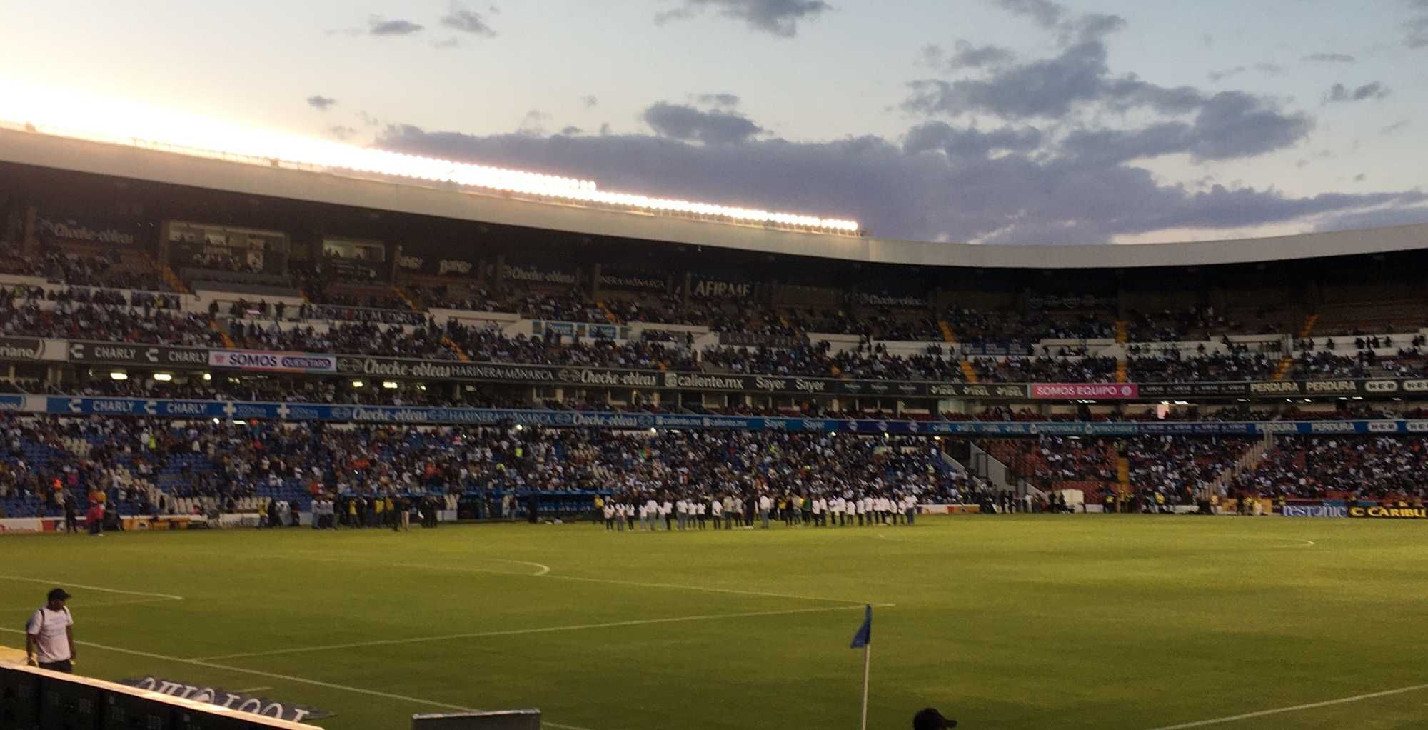 Operativo de seguridad listo para el partido de Gallos Blancos en...