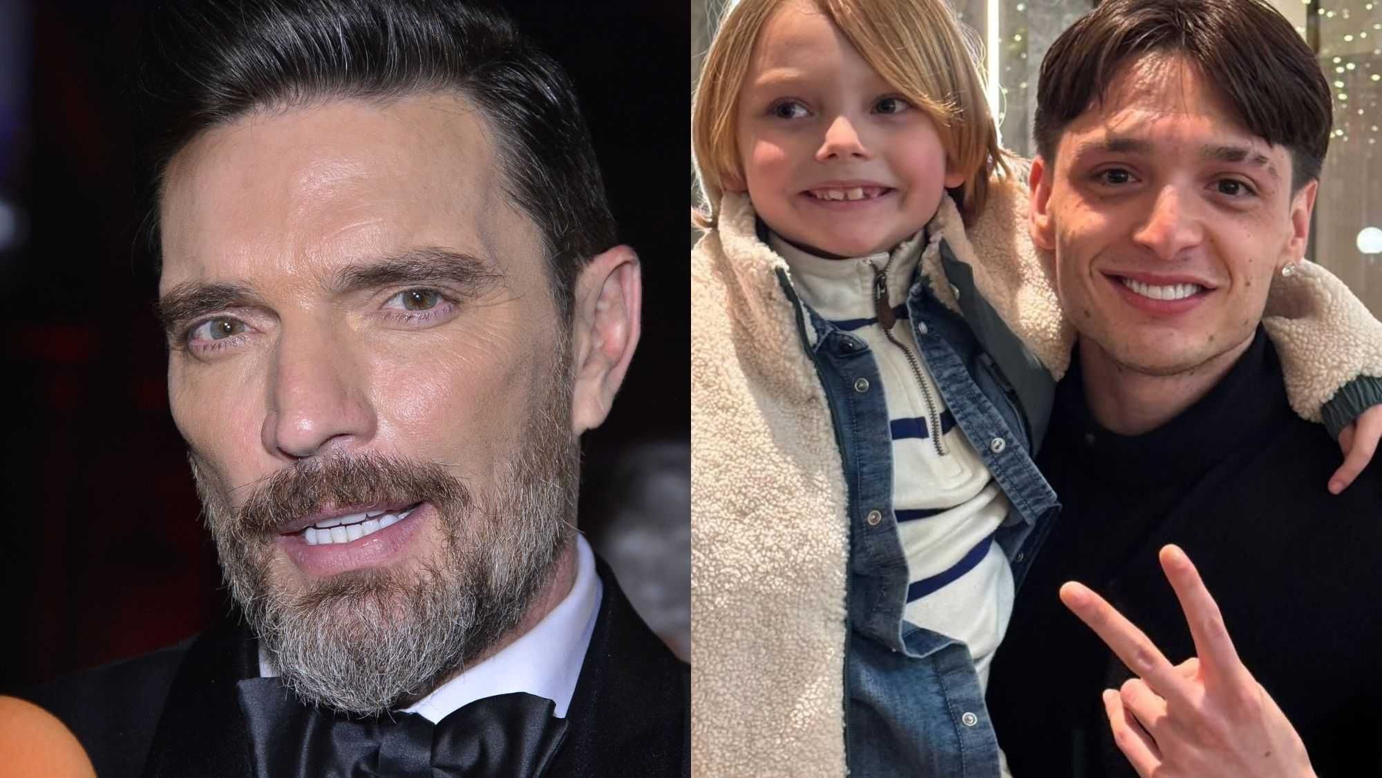 Julián Gil reacciona a la foto de su hijo Matias con Peso Pluma